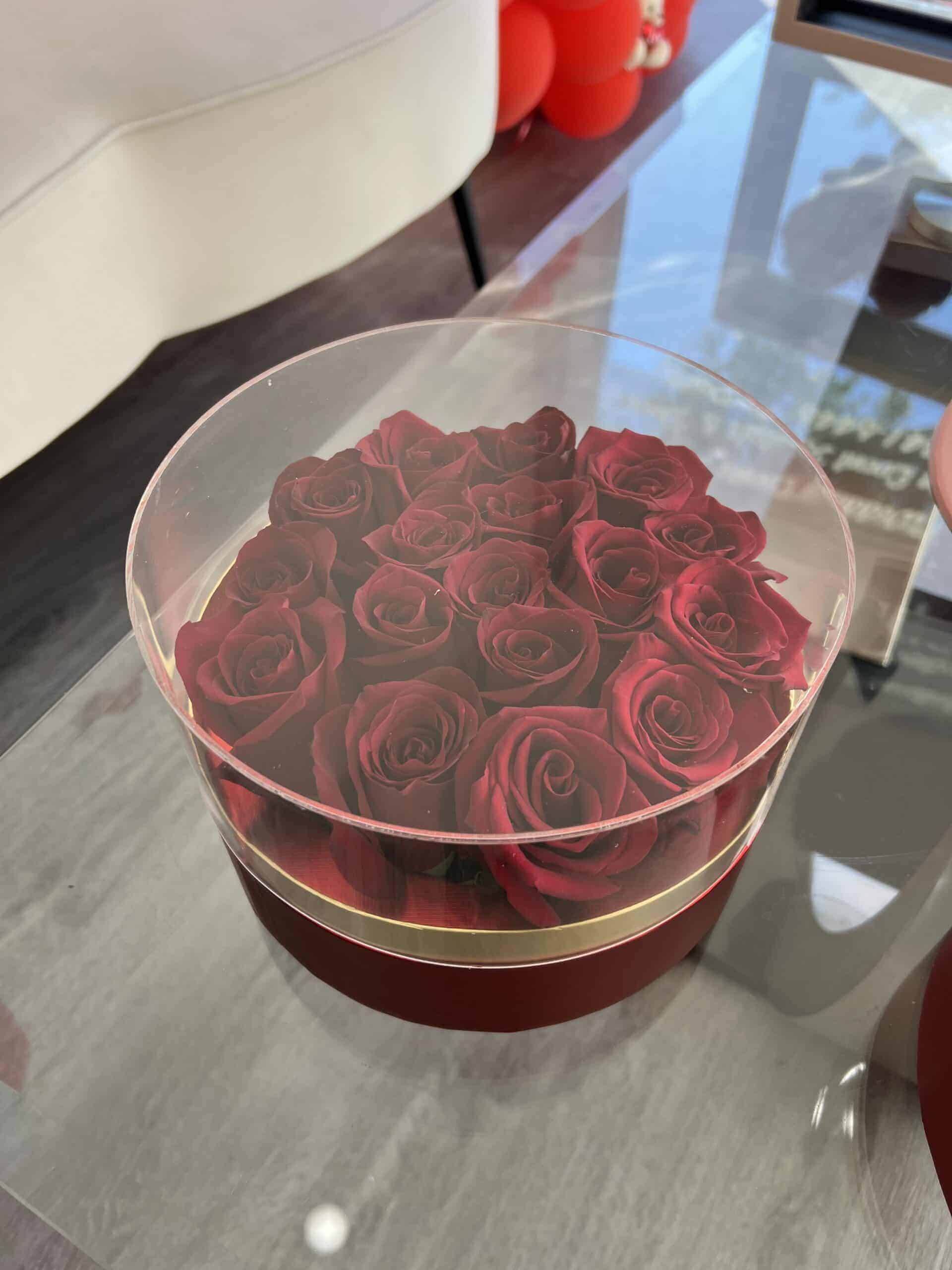 Eternal Passion Roses - Luxurious Display for Romantic Elegance